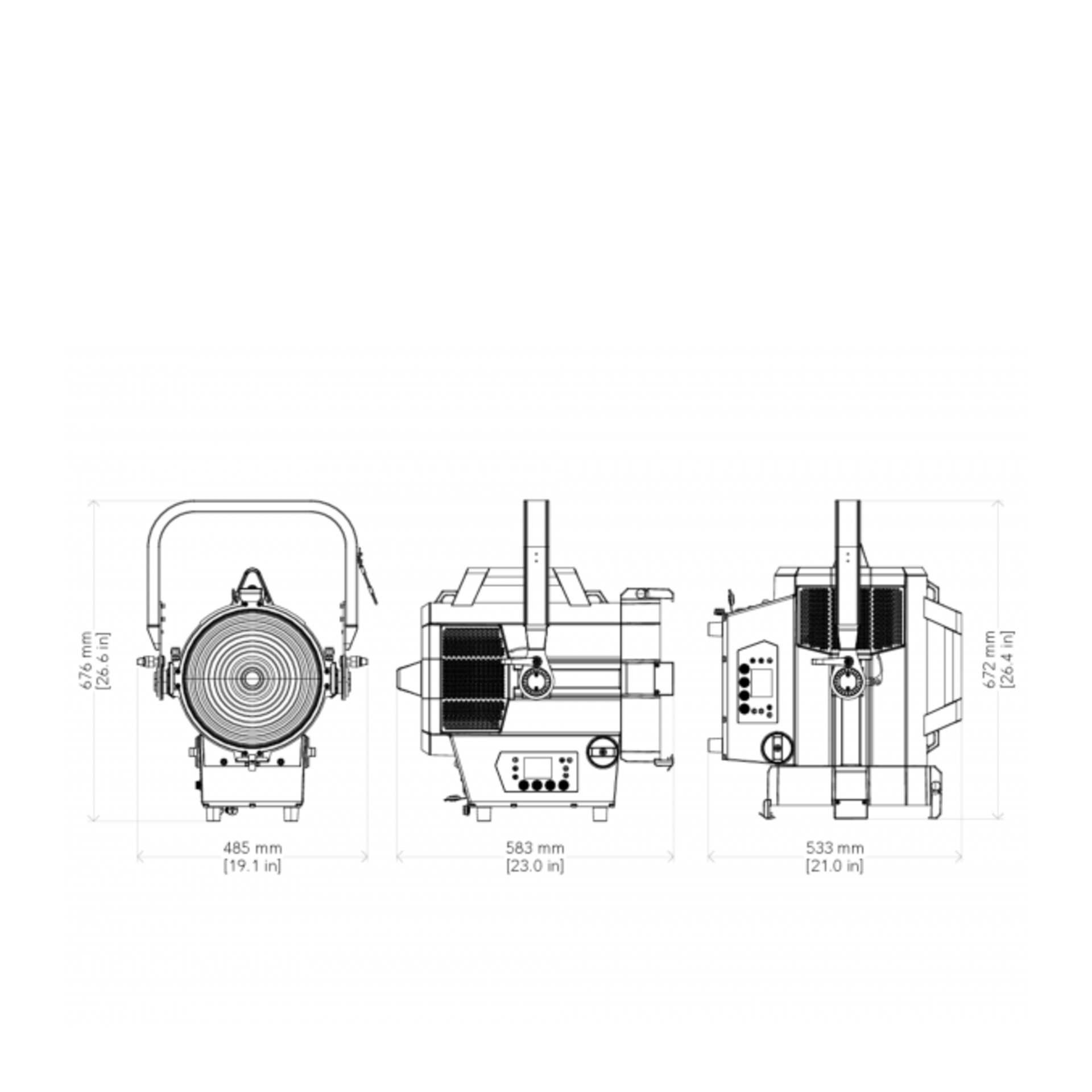 ProLights EclFresnel CT+XLIP